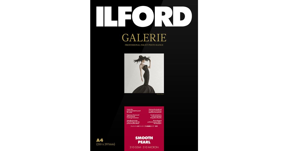 ILFORD GALERIE SMOOTH PEARL 5X7/100 310G - Wellington Photographic Supplies