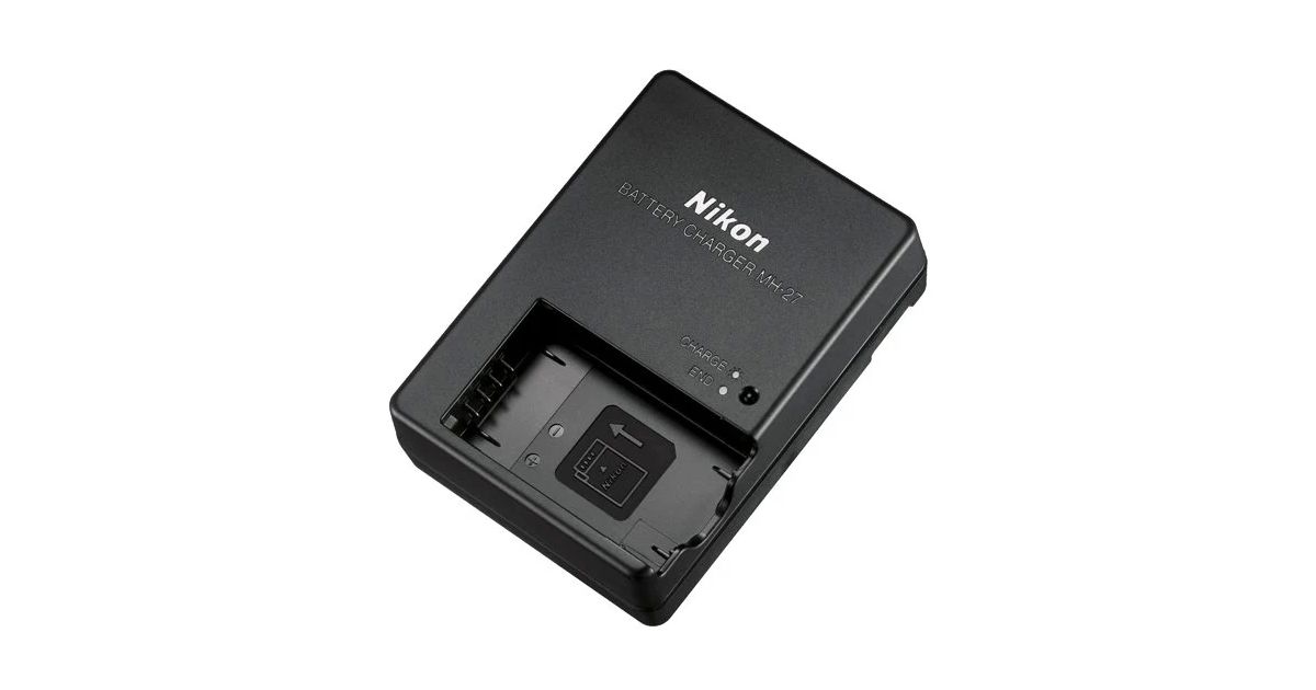 NIKON BATTERY CHARGER MH27 (FOR EN-EL20) - Wellington Photographic Supplies